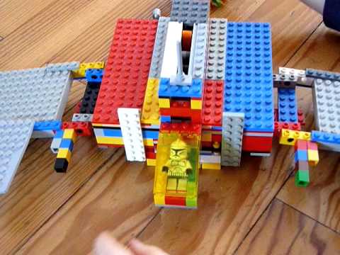 Lego Star Wars Republic Attack Shuttle selbst konstruiert - YouTube