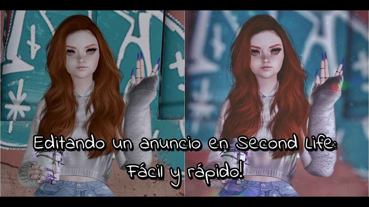 Editando fotos para Second Life: Parte 1. - YouTube