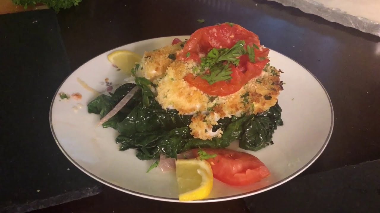 Deviled Fish and Greens - YouTube