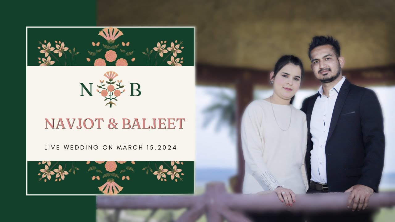 LIVE WEDDING navjot weds baljeet .live by sharma studio muk.9876694692 - YouTube