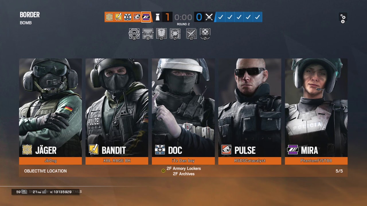 Border full match. R6 siege gameplay - YouTube