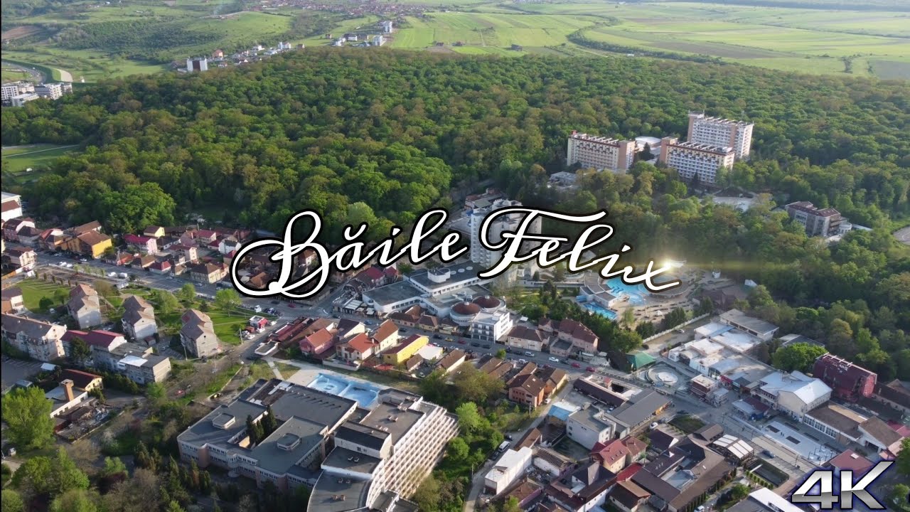 Baile Felix, Romania - Drone view 2023 - YouTube
