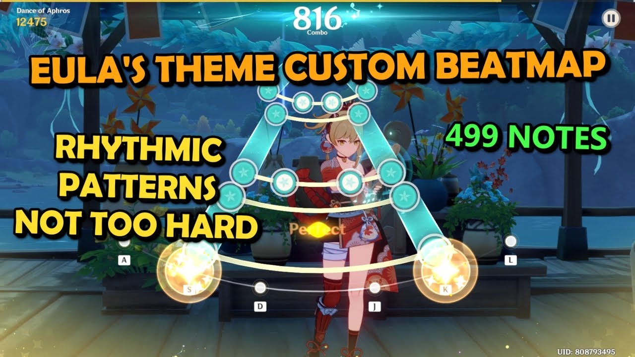 Dance of Aphros Custom Beatmap! Play Along With The Instruments! (HARD ...