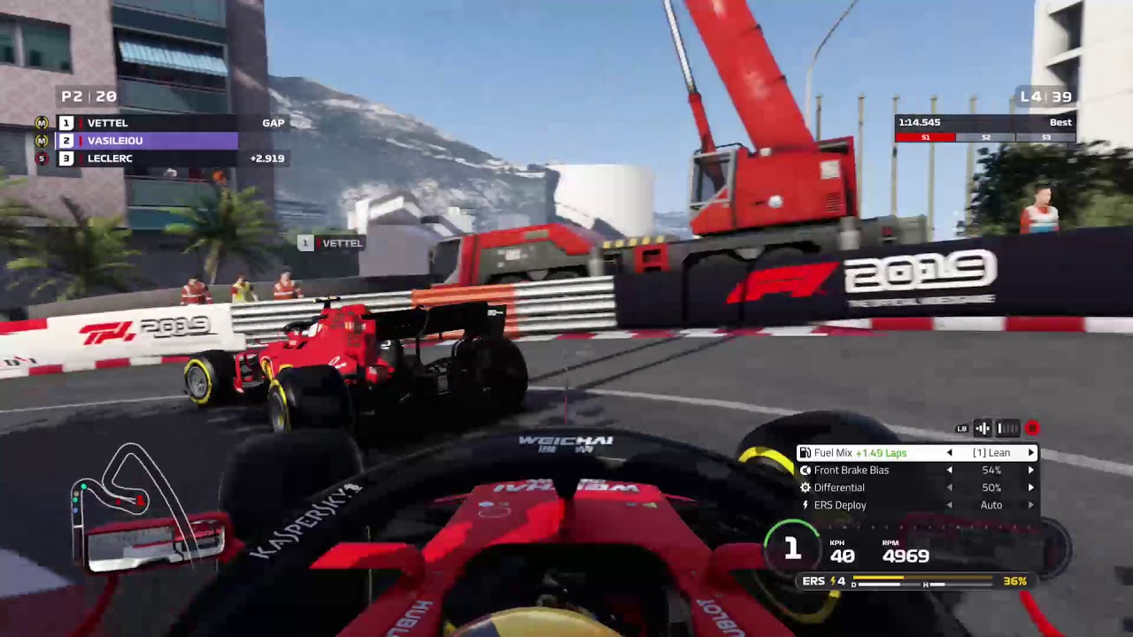 F1 2019 - MONACO GRAND PRIX RACE XBOX ONE (SEASON 3) - YouTube