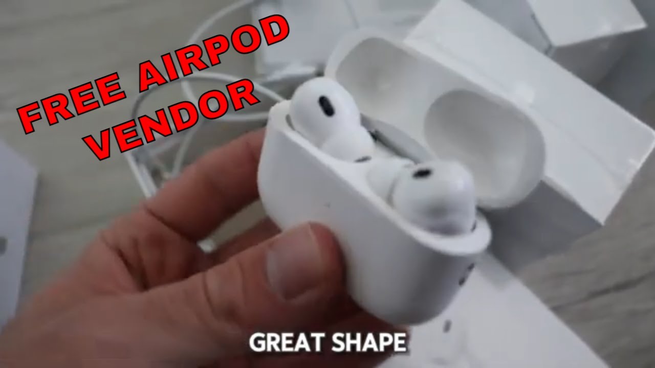 Start Reselling Airpods Now! (FREE VENDOR) - YouTube