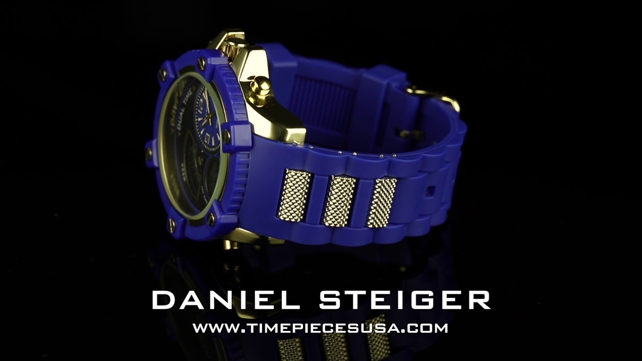 Daniel Steiger "The Bolt" Hybrid Sport Watch - YouTube