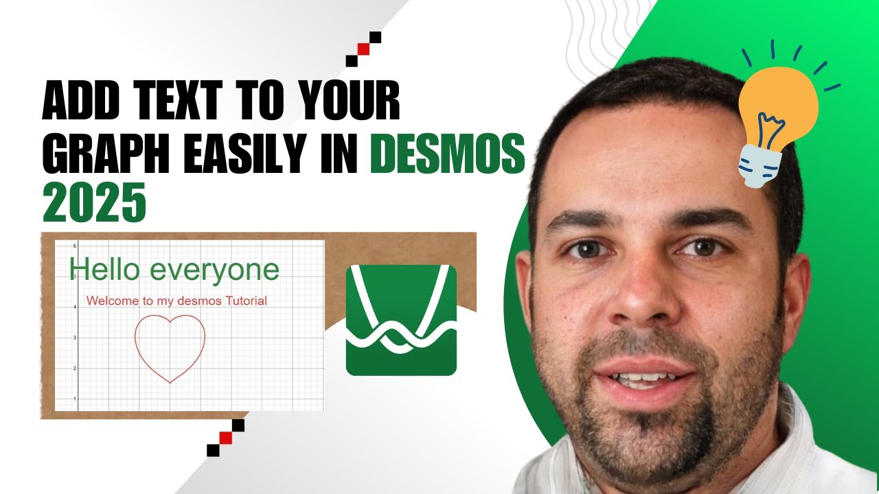 How to Add and Style Text in Desmos Like a Pro - YouTube