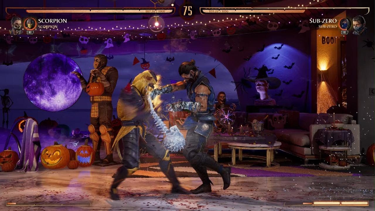 I bought the Halloween fatality in Mortal Kombat one HAPPY HALLOWEEN ...