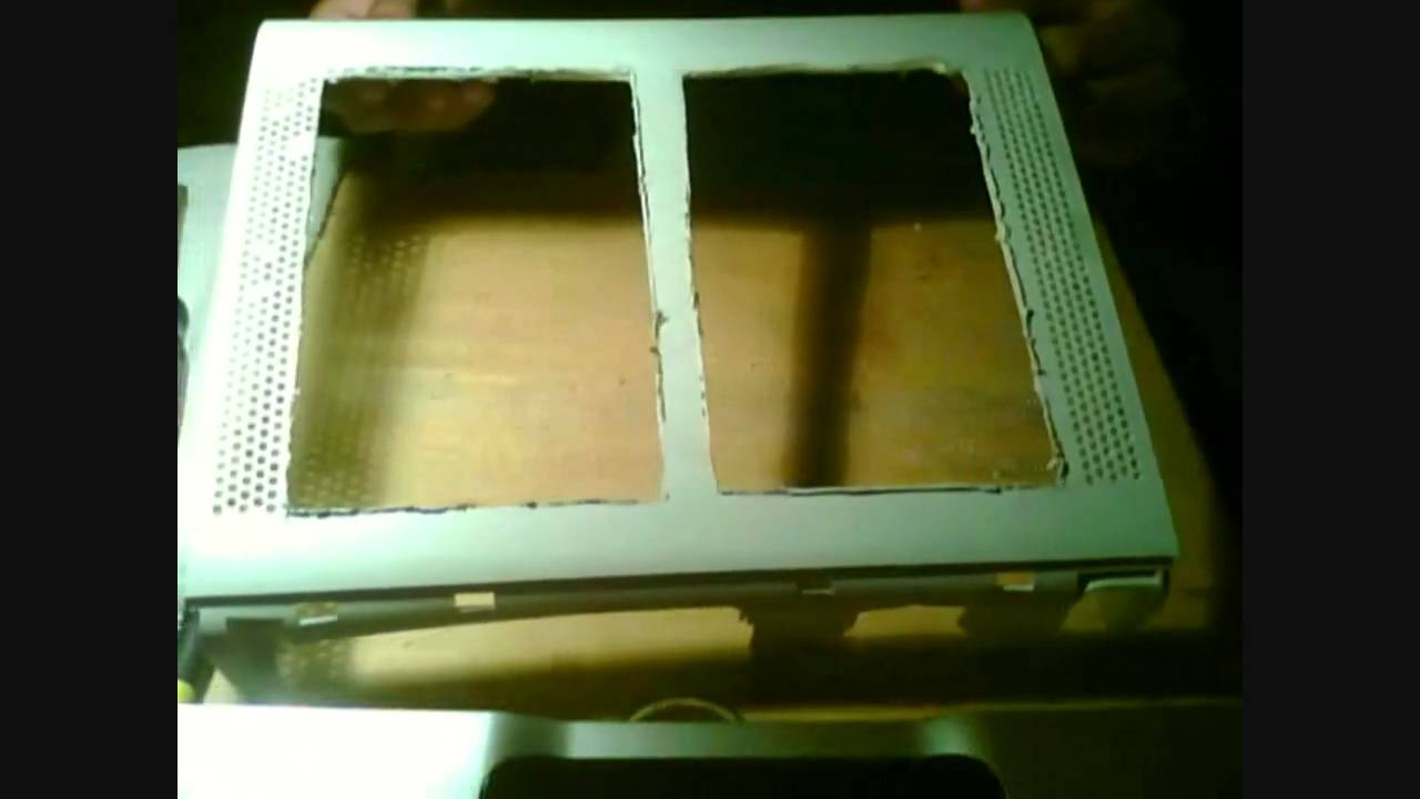 Homemade XBOX 360 Mod - YouTube