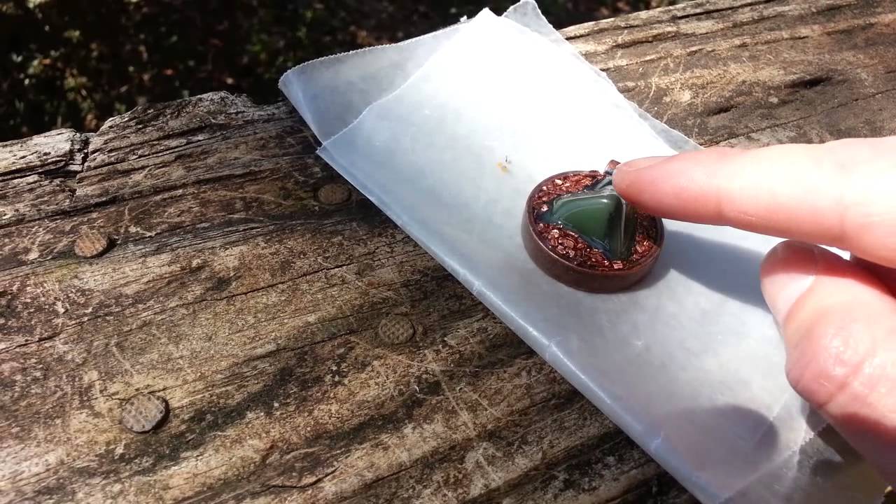 Orgonite Jewelry Prototype Design - YouTube
