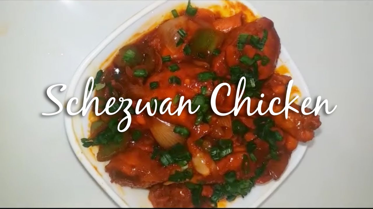 Chicken Schezwan | Indo Chinese Chicken Starter | Restaurant style ...