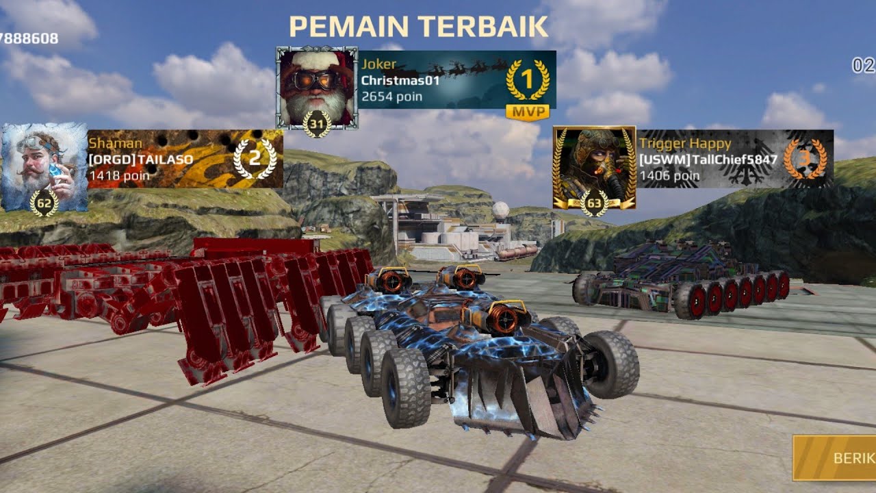 CROSSOUT ANDROID : FUSION TIME, DUO ERMAK + FLAME TURET (SALAMANDER ...