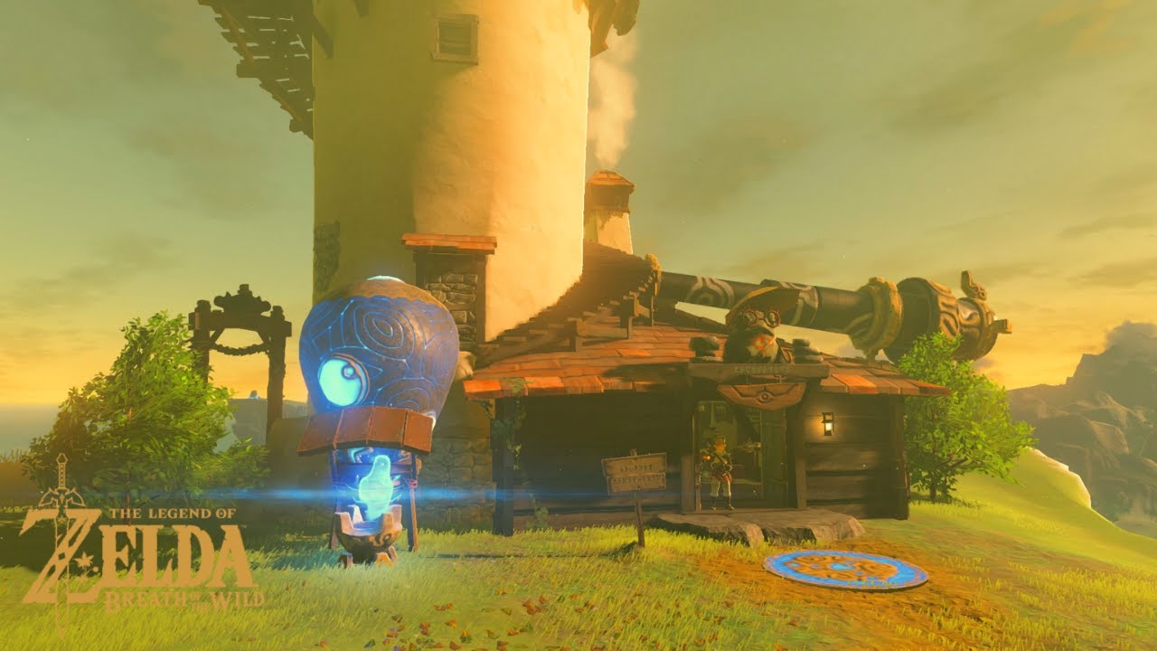 Zelda BoTW • Hateno Ancient Tech Lab + Ambience | Study/Sleep ...