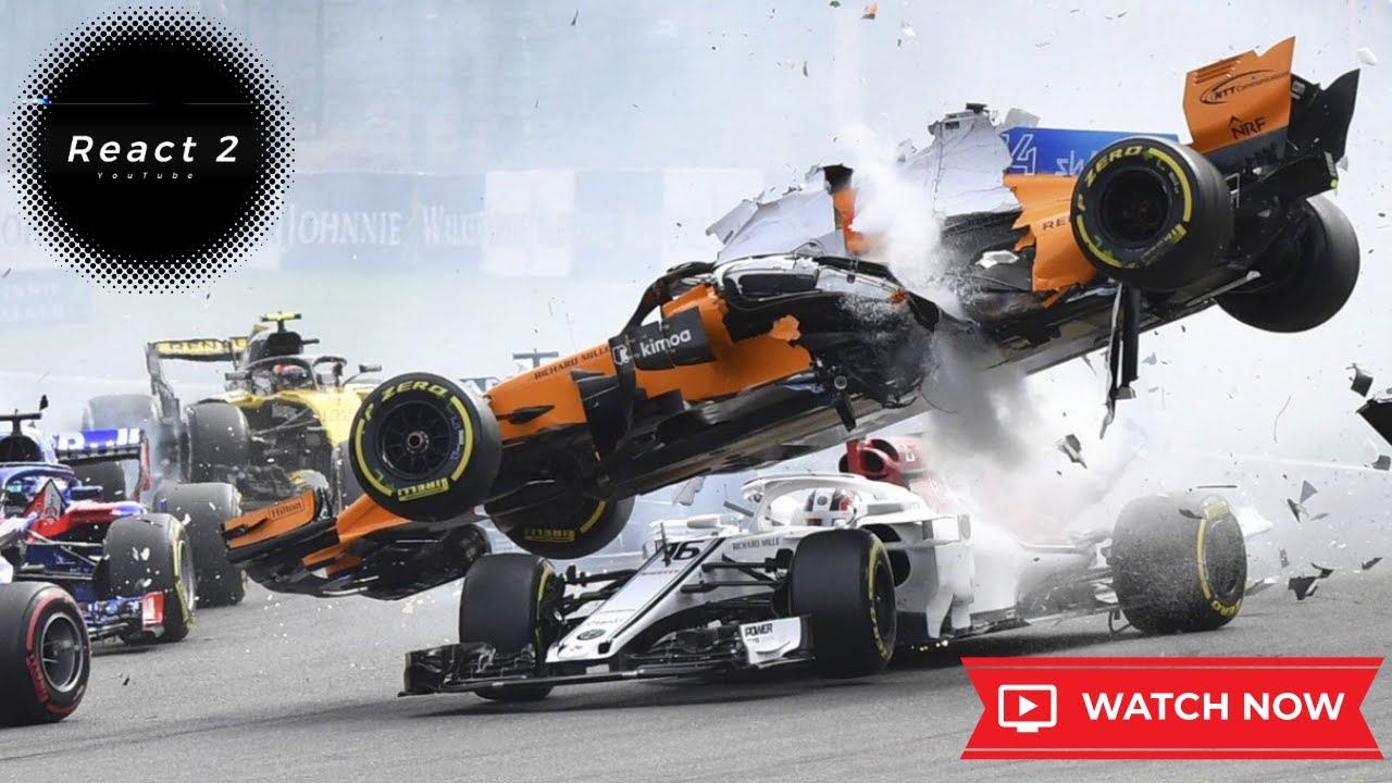 React 2 | Top 10 Worst F1 Crashes In History - YouTube