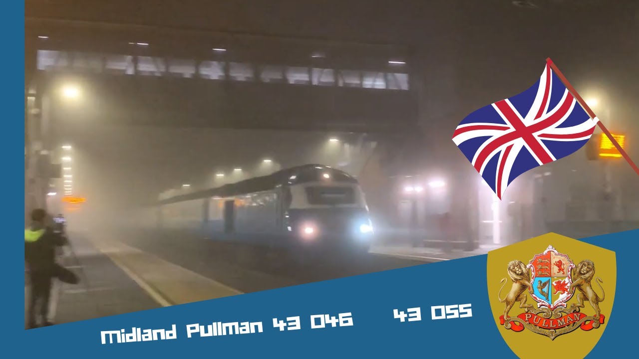 The Midland Pullman!!! MHR (Foggy conditions) - YouTube