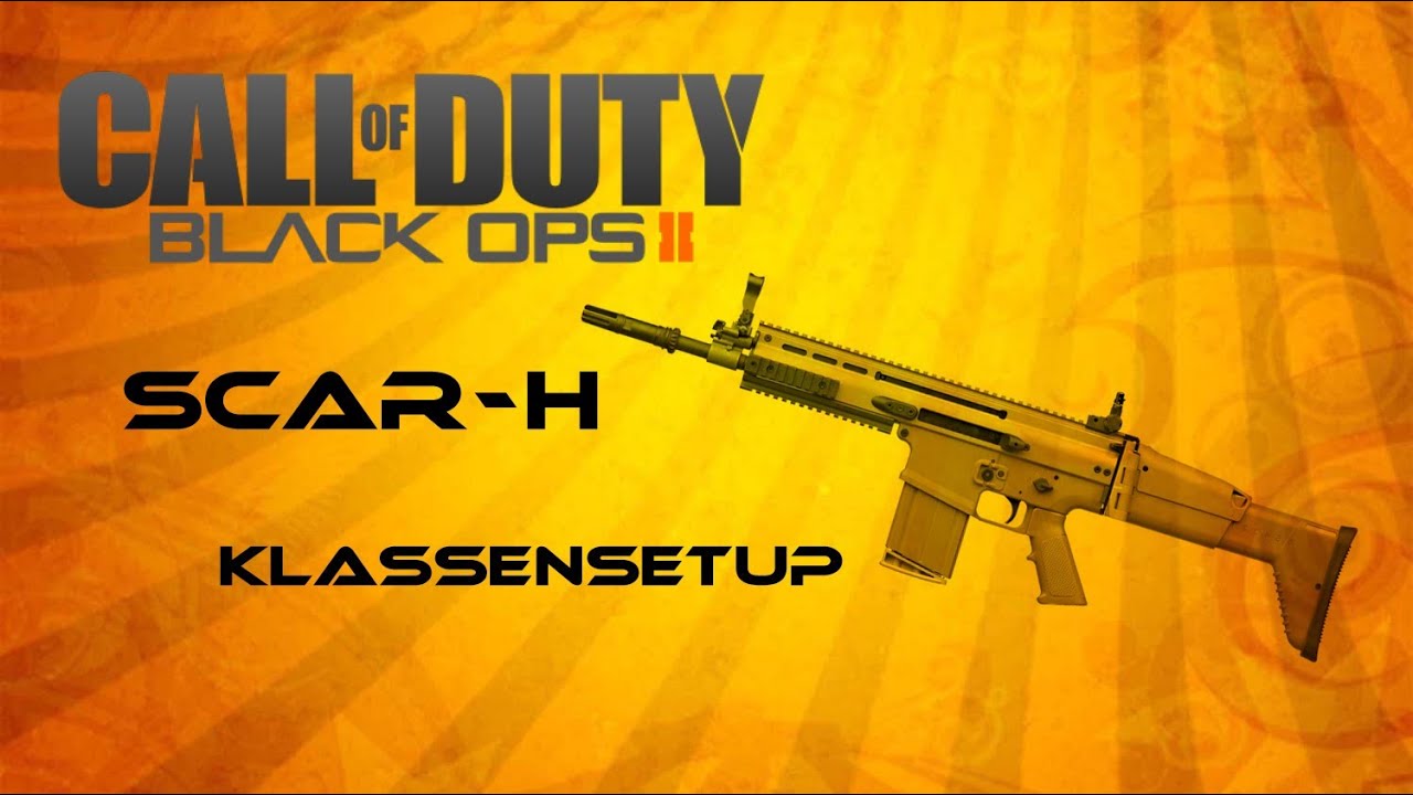 Black Ops 2 - Scar-H Klassensetup (Deutsch/German) - YouTube
