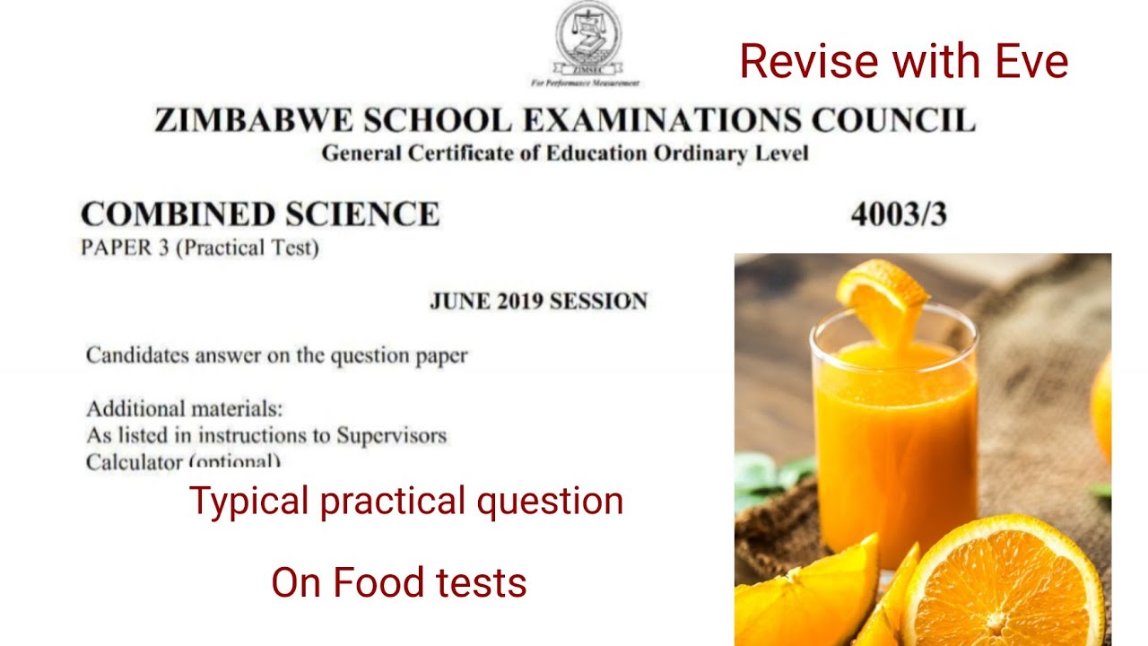 Zimsec June 2019 Combined Science Paper 3 Solutions To Food Test zimsec-june-2019-combined-science-paper-3-solutions-to-food-test