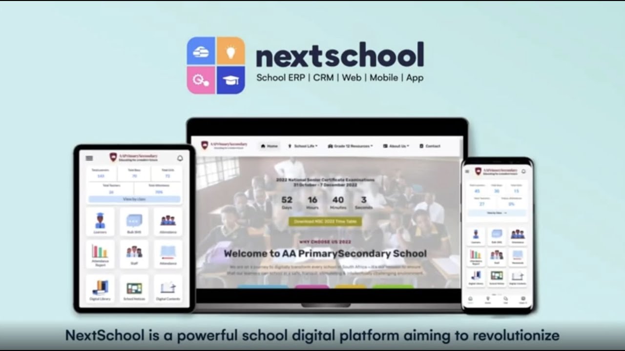 NextSchool: Digitally Transforming Every School (Promo) - YouTube