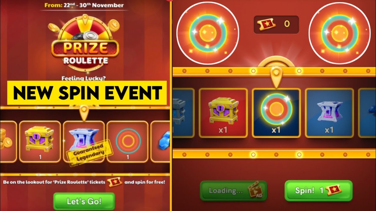 Carrom Pool - New Event Prize Roulette | Sartaj Gaming - YouTube