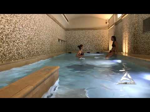 Models relaxing in Hot tubs