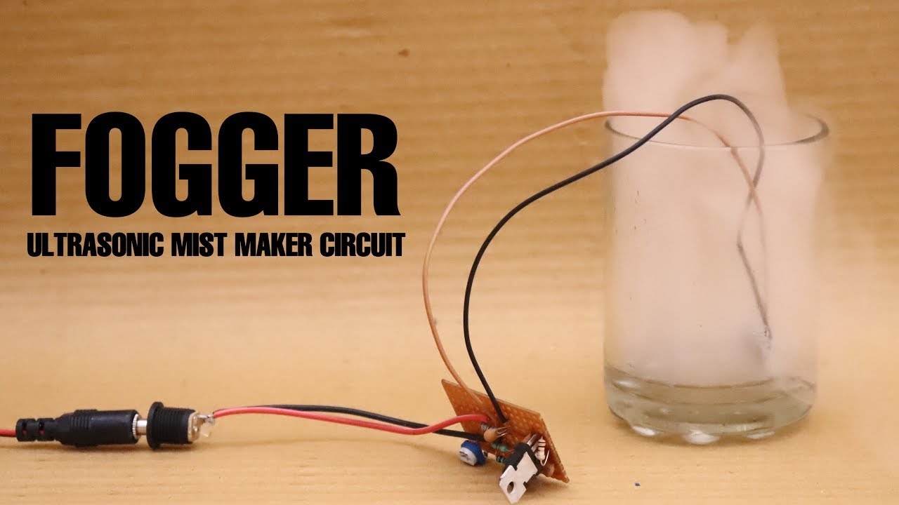 How to make Fogger at home/ ultrasonic Mist maker - YouTube