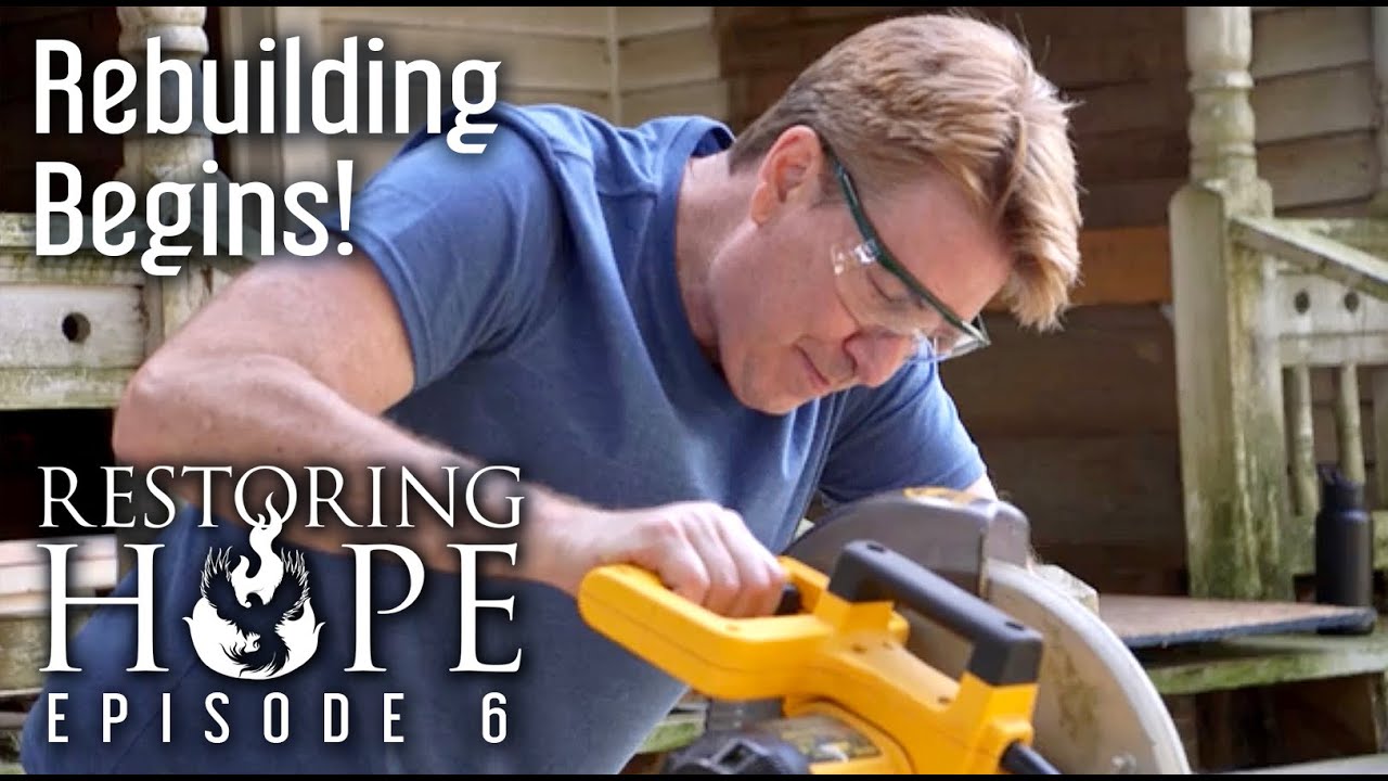 Restoring Hope-Demo, Disaster & Rebuilding begins.Watch as we save this ...
