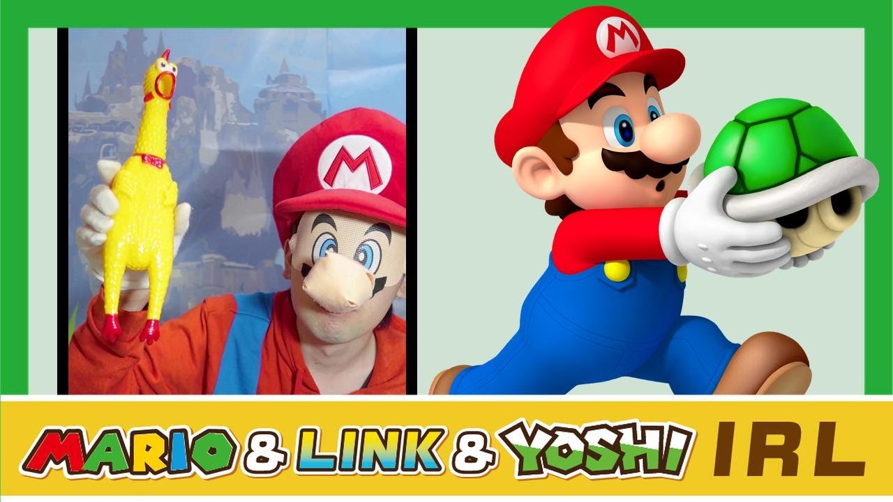 Mario & Link & Yoshi in Real Life | Funny Videos ＃920 - YouTube