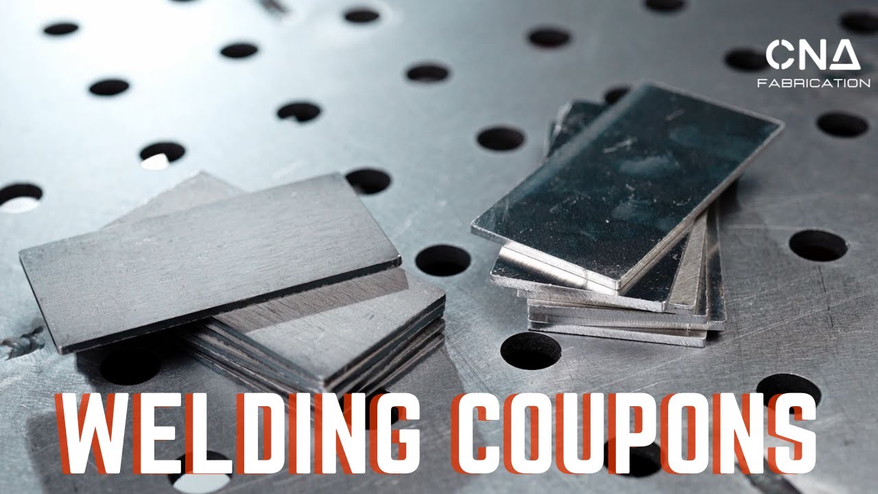CNA Fabrication - Steel and Aluminum Coupon Kits - YouTube