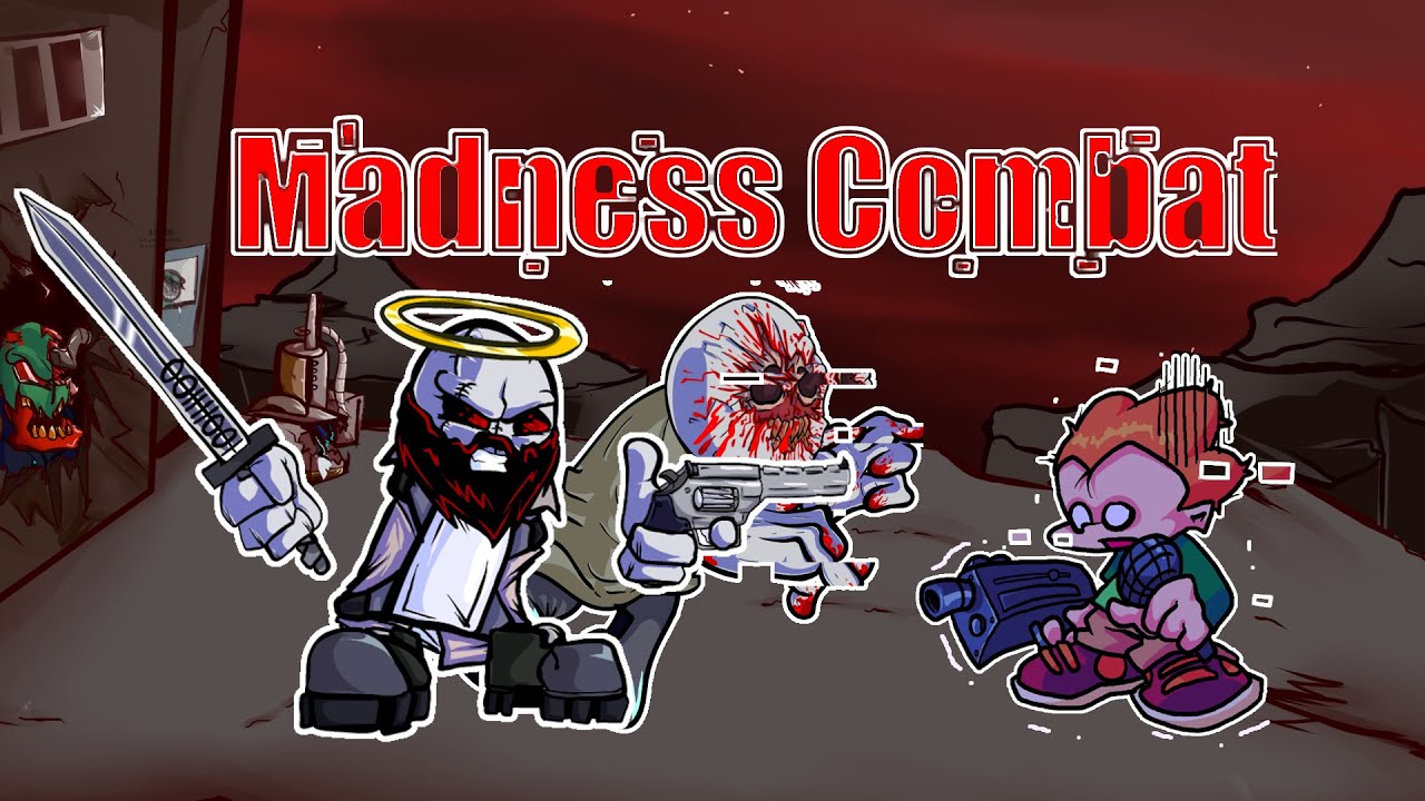 FnF Madness Jebus And ScrapFace - YouTube