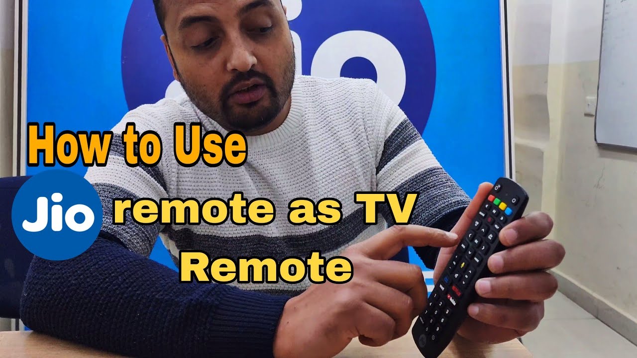 Jio Universal remote. - YouTube