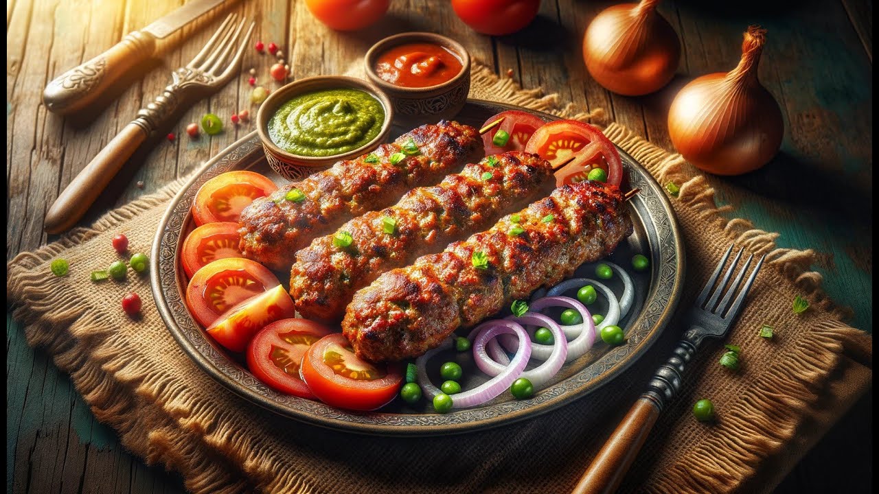 Authentic Chapli Kabab Recipe | Juicy & Spicy Minced Meat Kebabs ...