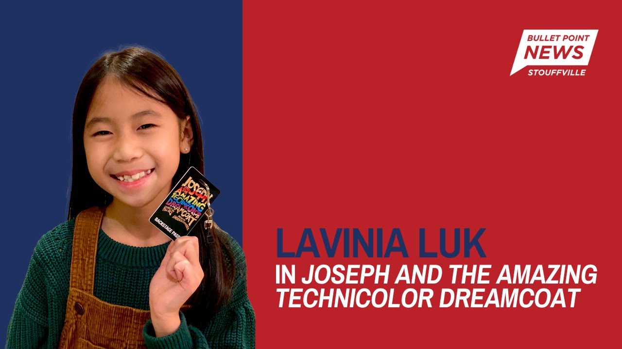 Stouffville's Lavinia Luk Performs in "Joseph and the Amazing ...