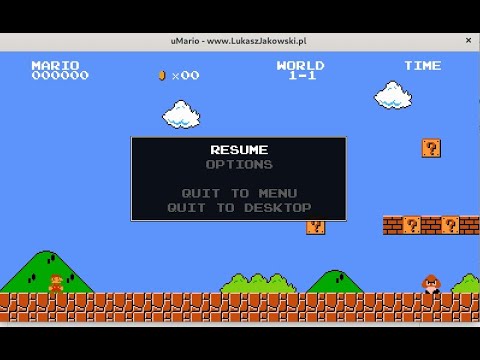 Super Mario Bros Linux Port Umario Fedora 32 Ready - YouTube