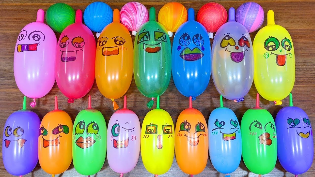 Looking For A Satisfying Asmr Slime Video With Funny Balloons 486 - YouTube