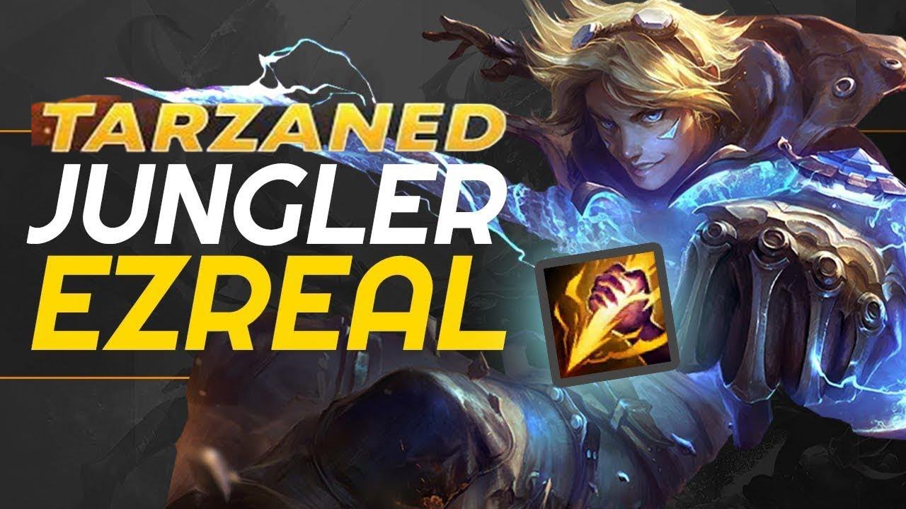 | TARZANED STREAM HIGHLIGHT | EZREAL JUNGLE IS BROKEN??? | FULL GAME ...