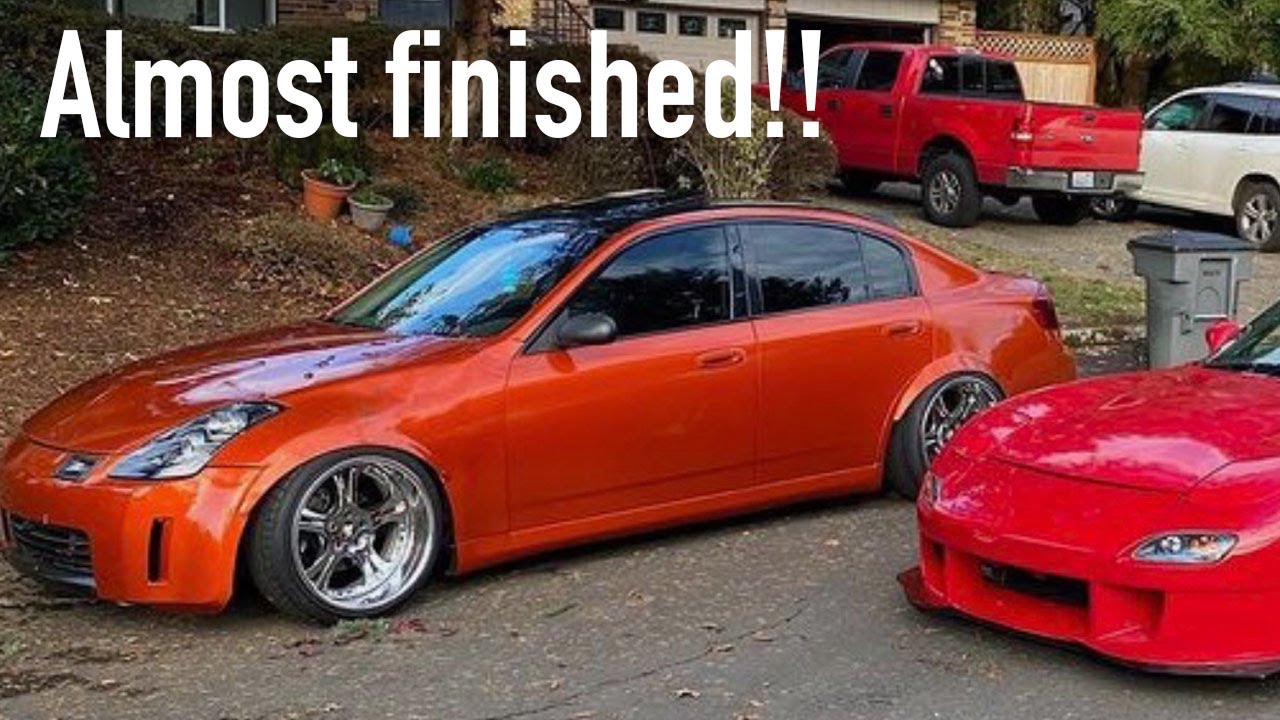 The worst part of my RHD swap on my 350z sedan - YouTube