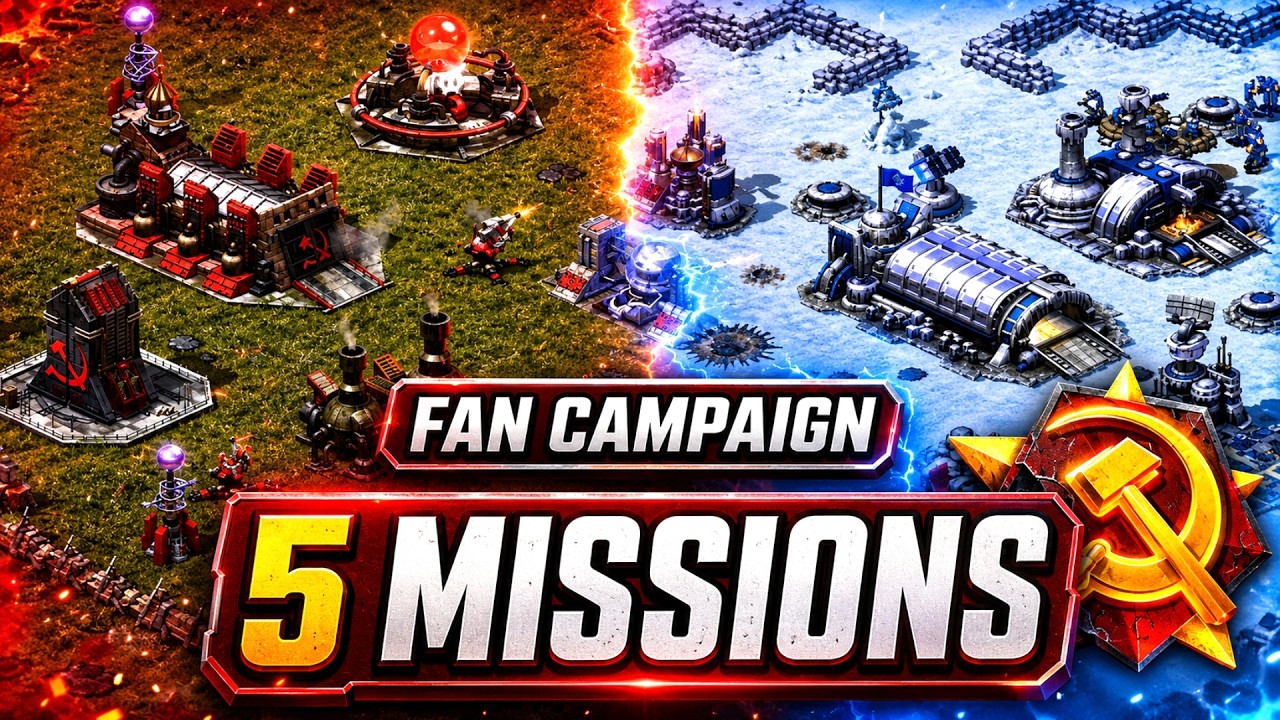 Red Alert 2 | Soviets Map Pack - Full Campaign - 5 Missions - YouTube