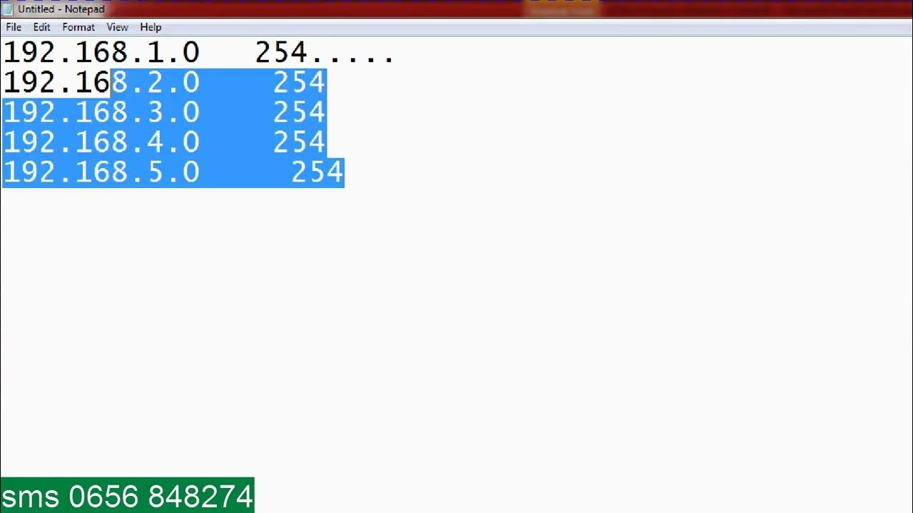 theory 2 subnetting network (swahili) - YouTube