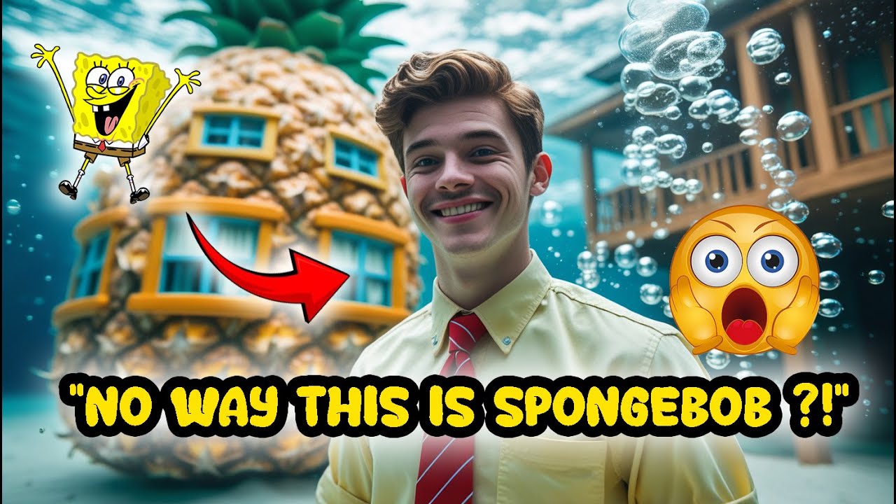 Real Life SpongeBob? You Won't Believe This Underwater Transformation ...