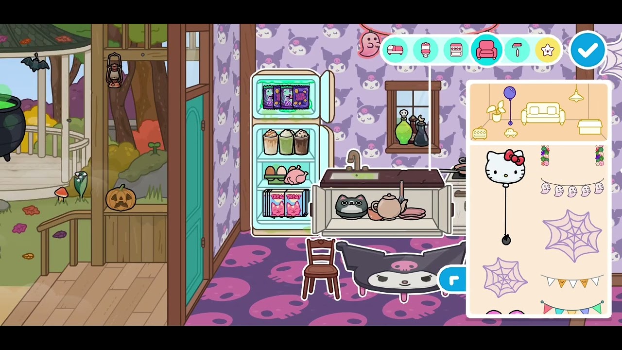 граю в тока бока, будую страшний будинок. - YouTube