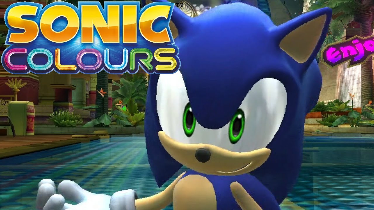 Playing Sonic Colours - YouTube