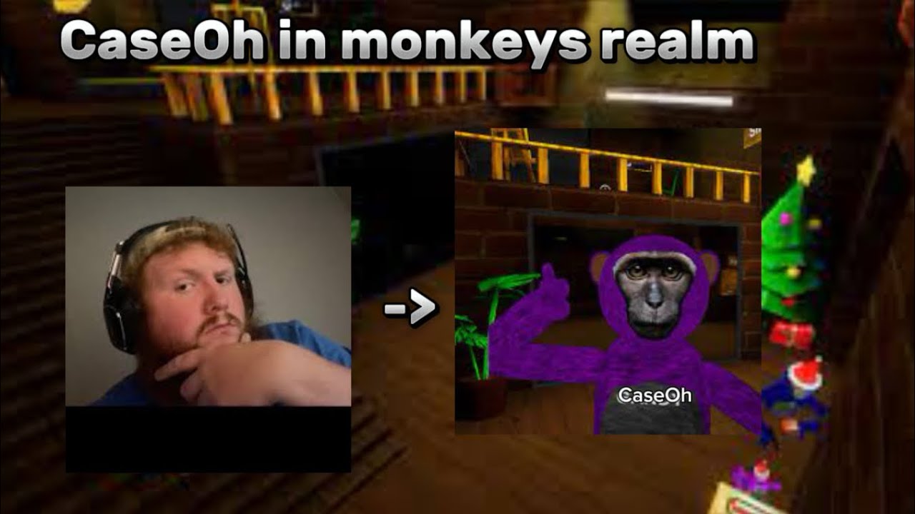If caseOh was in monkeys realm | monkey realm funny stuff - YouTube
