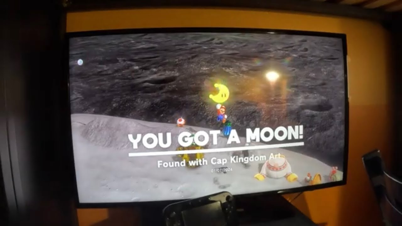 Super Mario Odyssey - Cap Kingdom Hint Art (4K60fps, Part 17) - YouTube