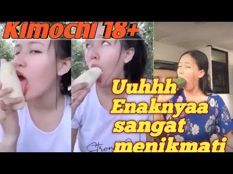 Sangat berbeda.... Cara makan ala KIM OCHI BERLIAN😋😋