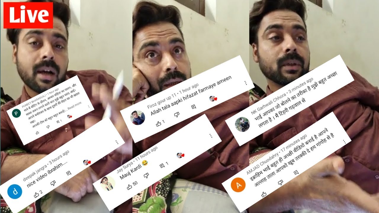 Live Comment Ibrahim 420 New Video Imran Bhai - YouTube