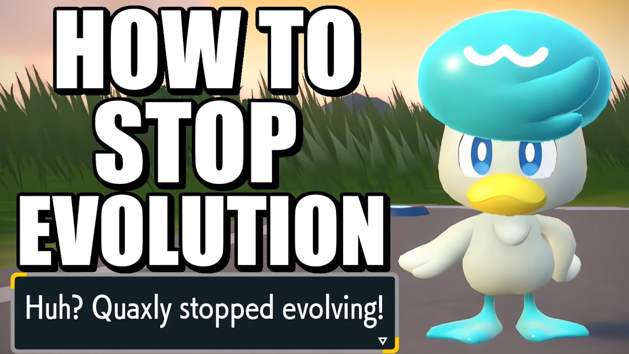 HOW TO Stop Evolution In Pokemon Scarlet And Violet YouTube