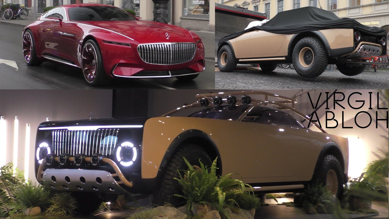 Project Maybach by Virgil Abloh and Maybach 6 Driving on Public Streets ...
