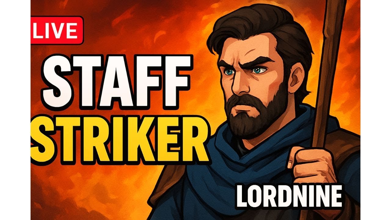 Lordnine Live! Striker Staff Test Stream - YouTube