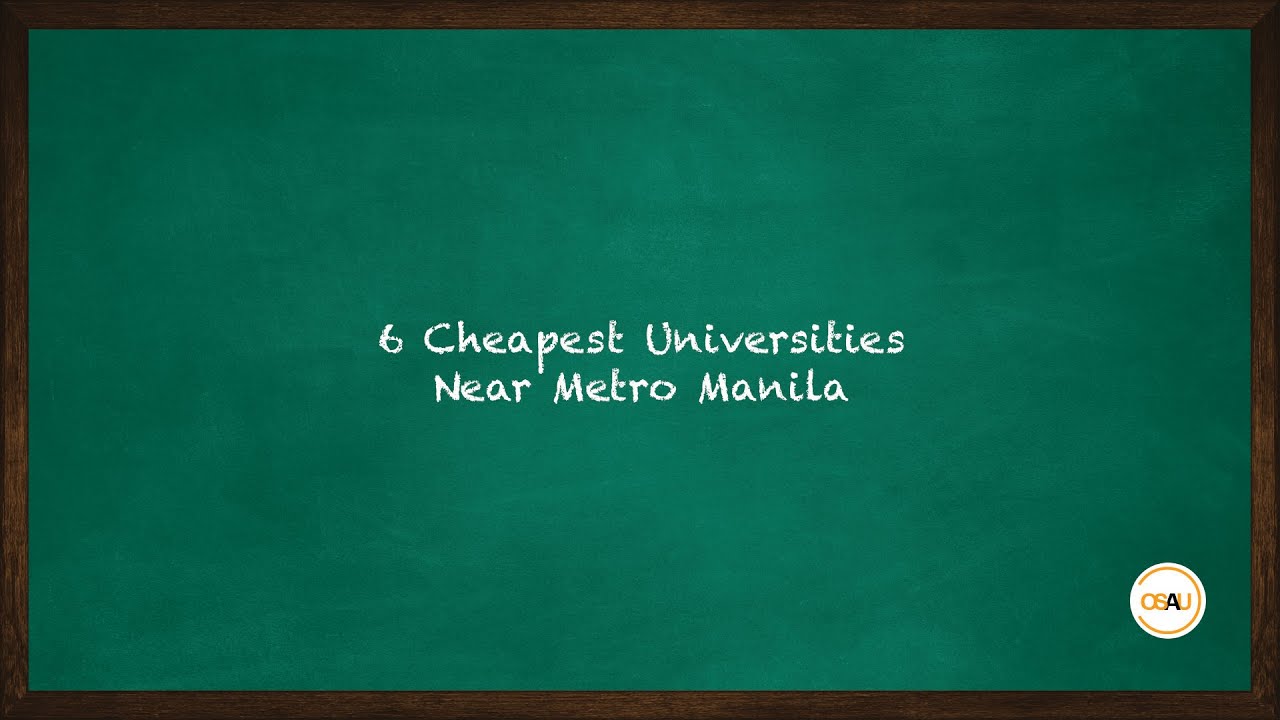 6 Cheapest Universities Near Metro Manila YouTube 6-cheapest-universities-near-metro-manila-youtube