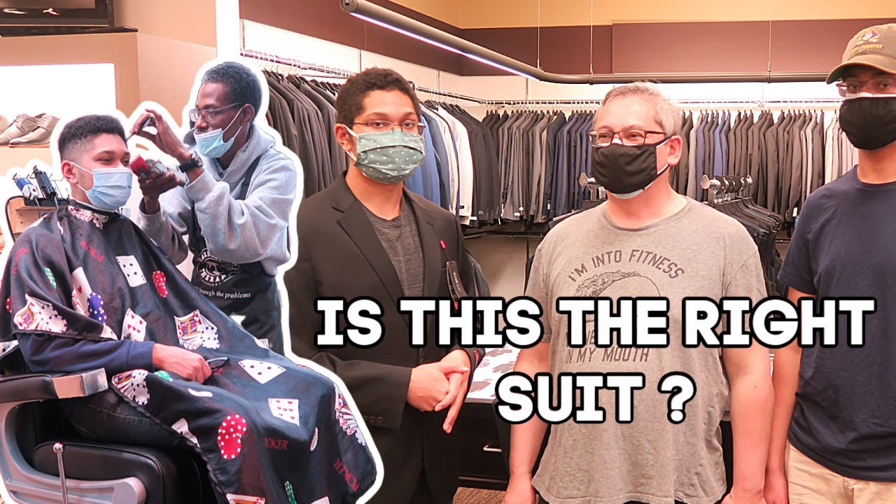 SHOPPING FOR COLLEGE GRADUATION/SUIT/SHIRT/TIE/BELT/SHOES + FRESH CUT ...